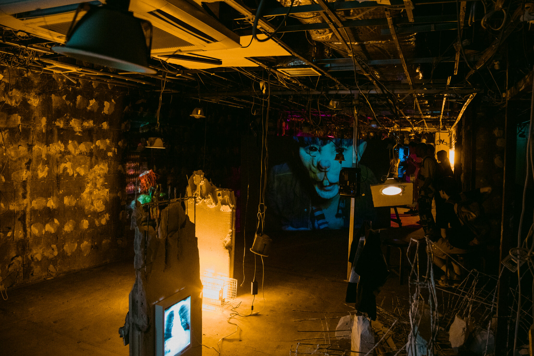 歌舞伎町の新アートプロジェクト第一弾。Chim↑Pom from Smappa!Groupが見出した「奈落」から見上げるものとは ...